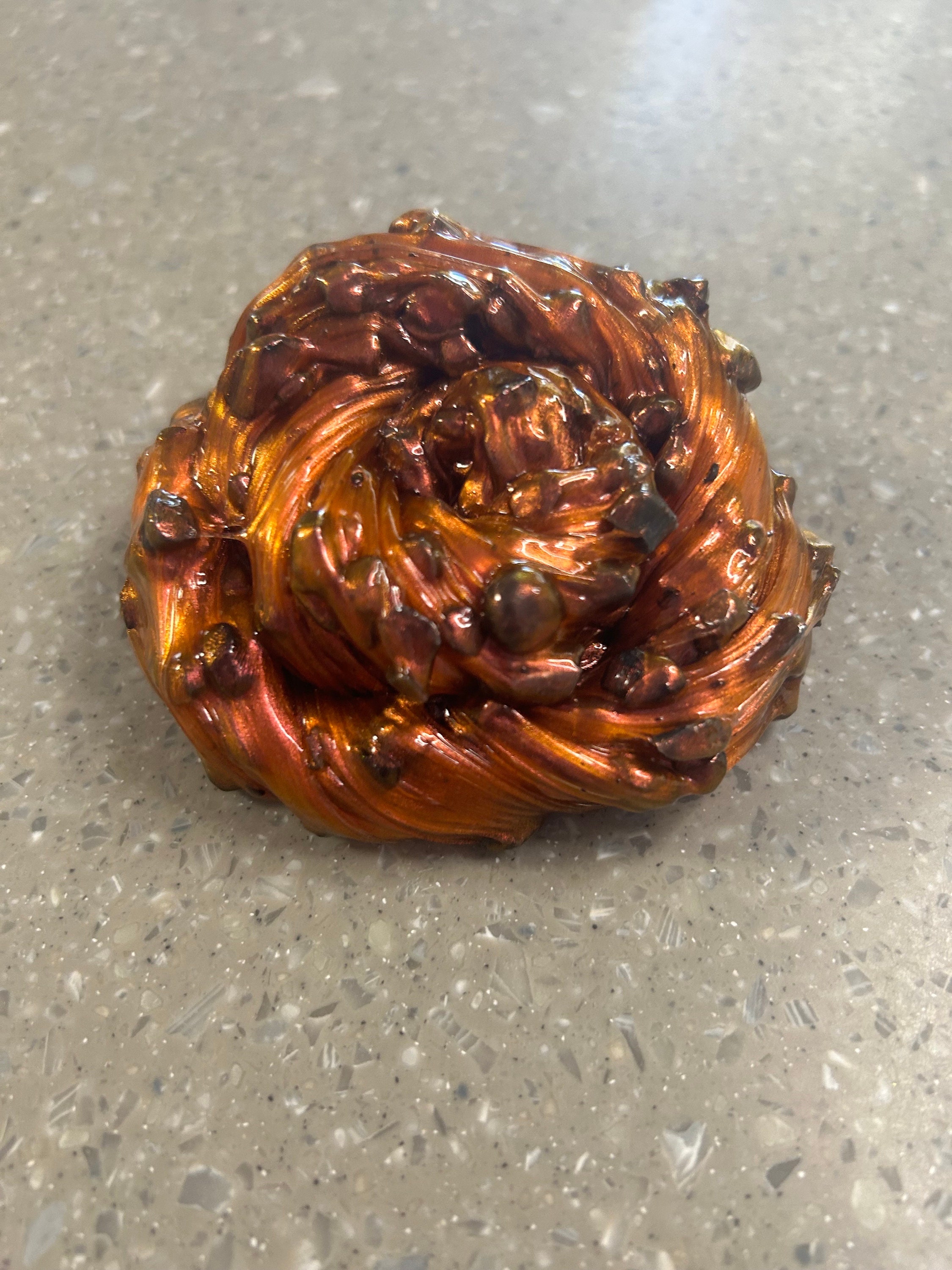 Lava Rock - Metallic Lava Rock Slime - Etsy