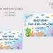 BABY SHARK TWO Two Two Two Birthday Sign Template, Second Birthday ...