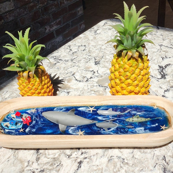 Fishing Boats Tray - Etsy