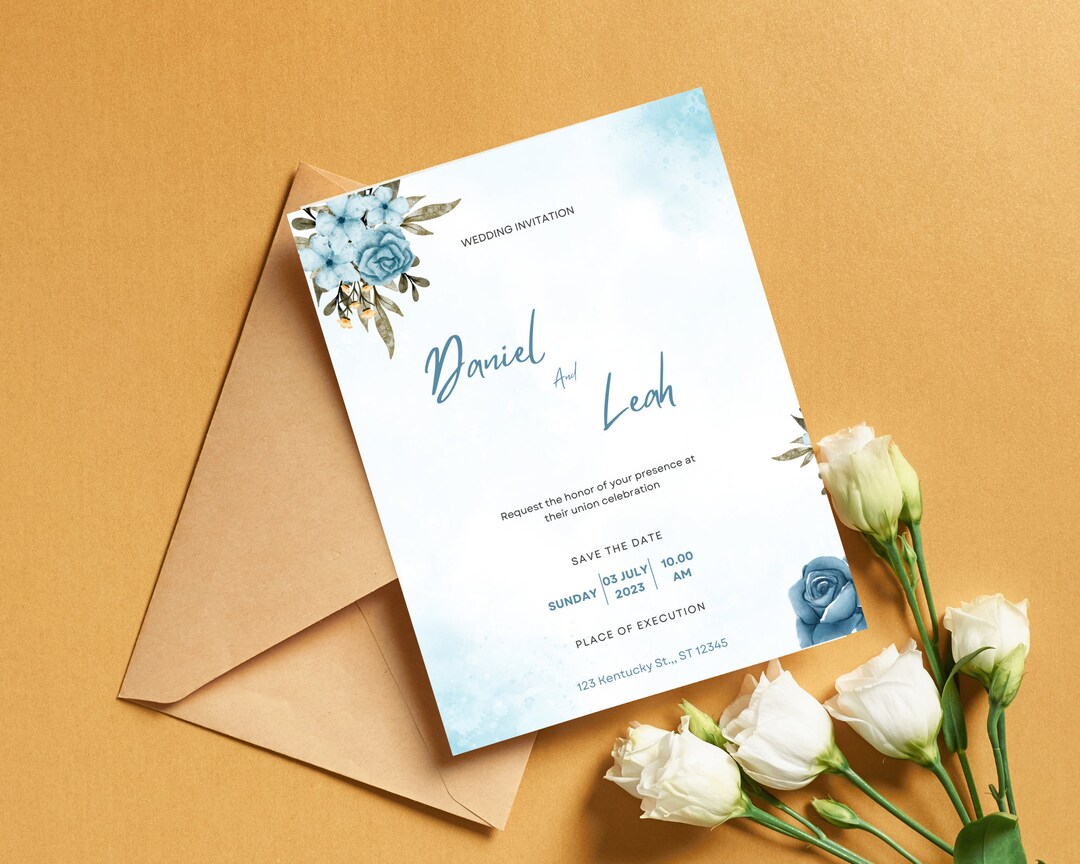 Personalised Wedding Card Luxury Wedding Card Special Wedding Card ...