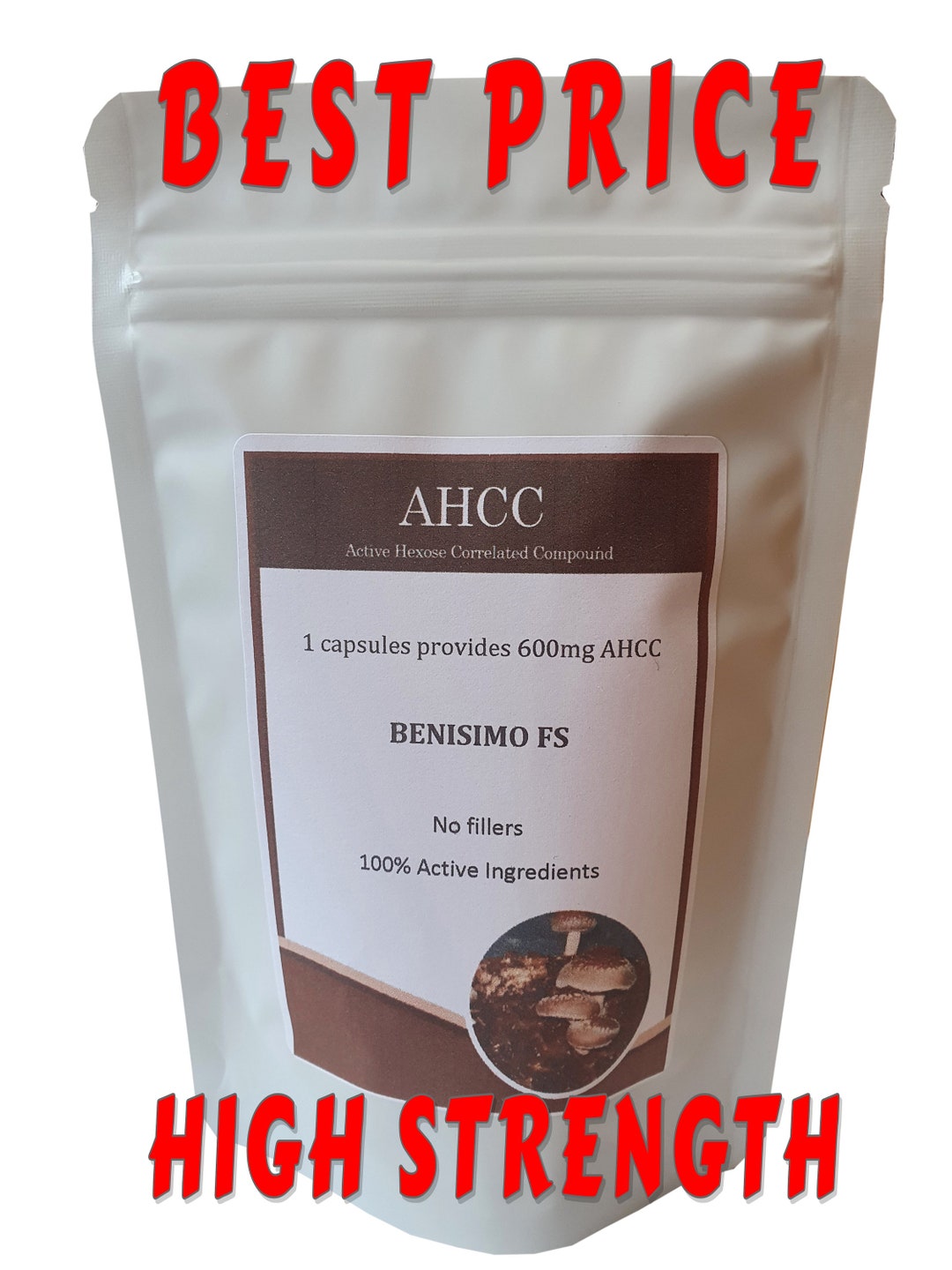 AHCC 600mg Capsules,active Hexose Correlated Compound,immune System ...