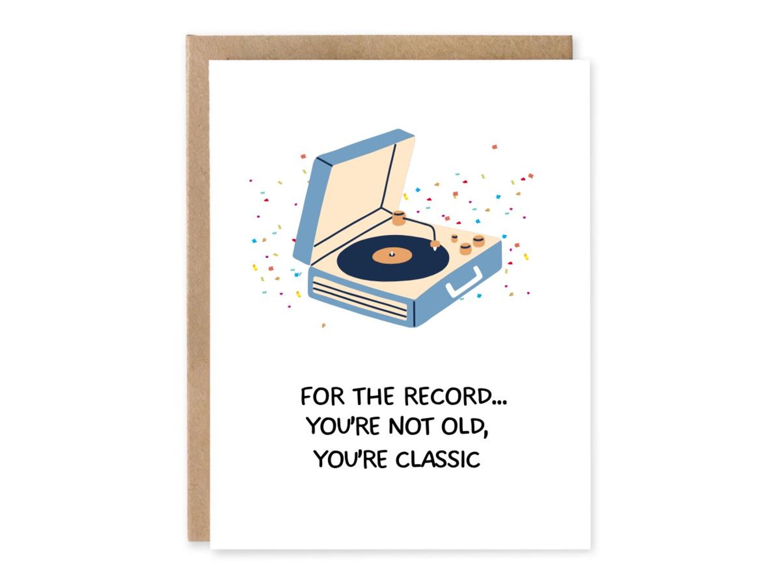 Record Birthday Card | Birthday Card, Record Card | Record Gift, Funny ...