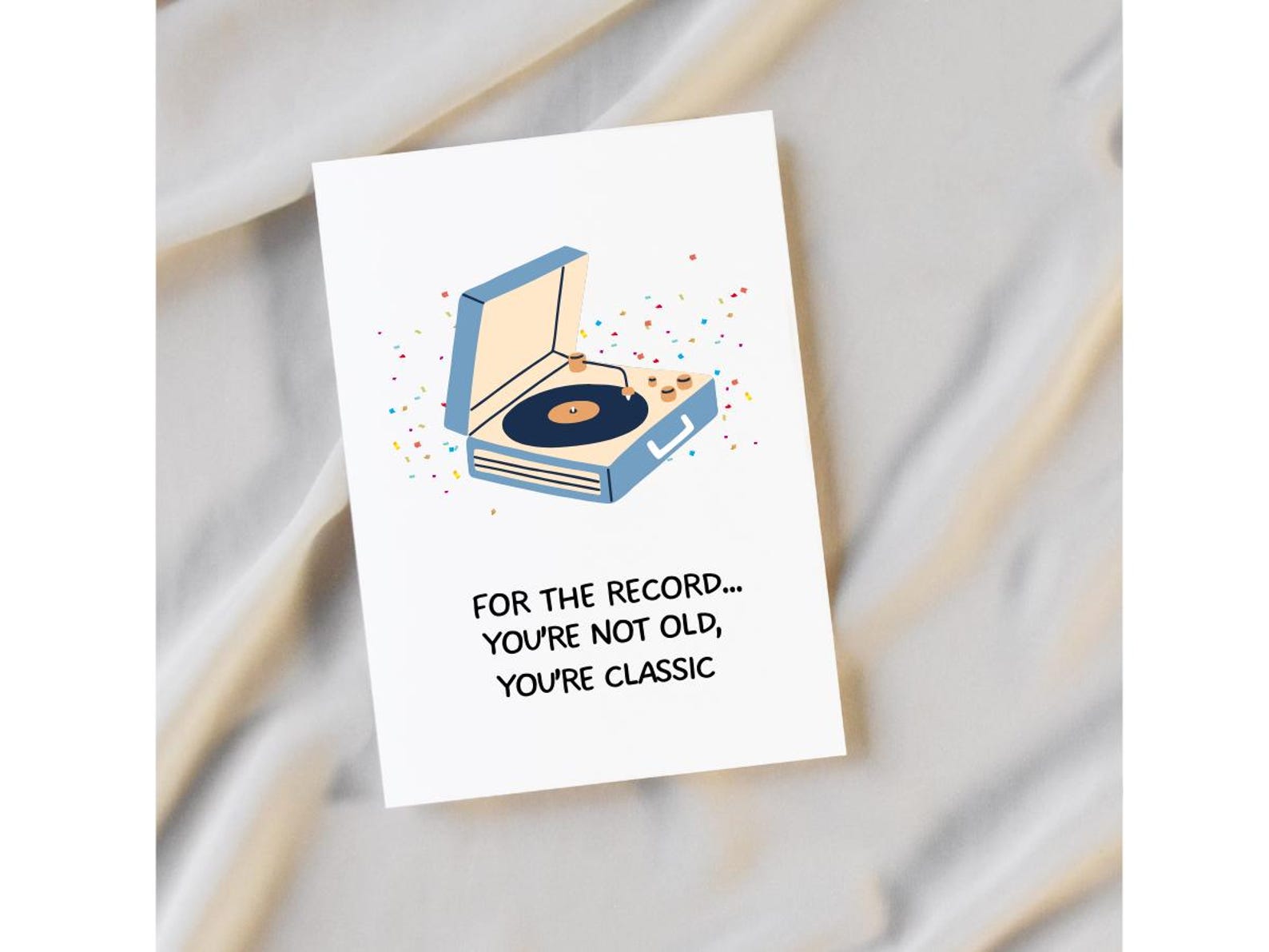 Record Birthday Card | Birthday Card, Record Card | Record Gift, Funny ...