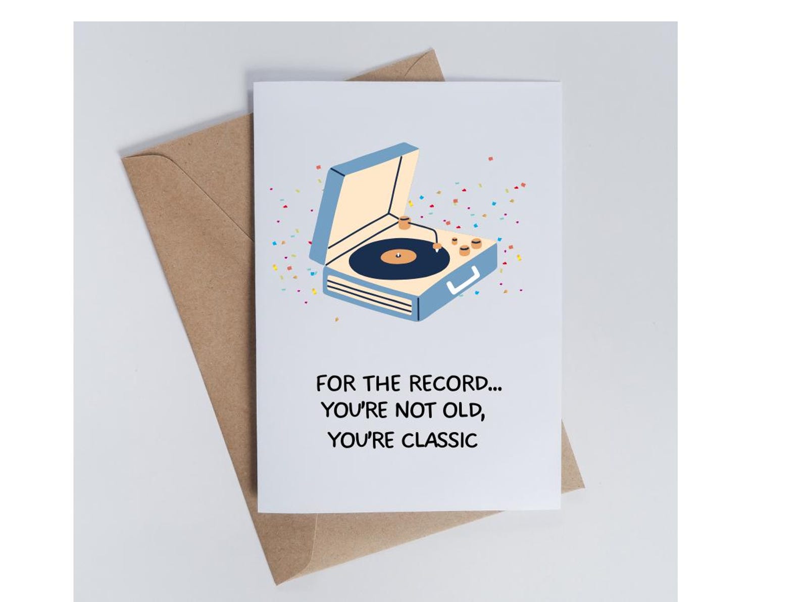 Record Birthday Card | Birthday Card, Record Card | Record Gift, Funny ...