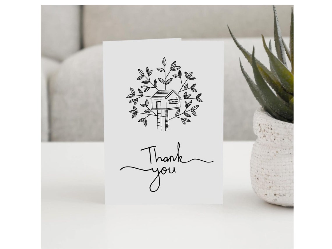House Thank You Card | Estate Agent | New Home | Estate Agent Thank You ...
