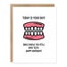 Dentures Birthday Card - Funny Birthday Card - Funny Teeth Card - Old ...