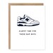 Funny New Balance Card, Father's Day, New Dad Announcement, Birthday ...