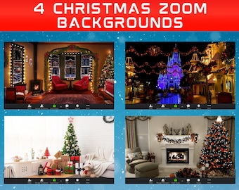 Microsoft Teams Christmas Background - Etsy