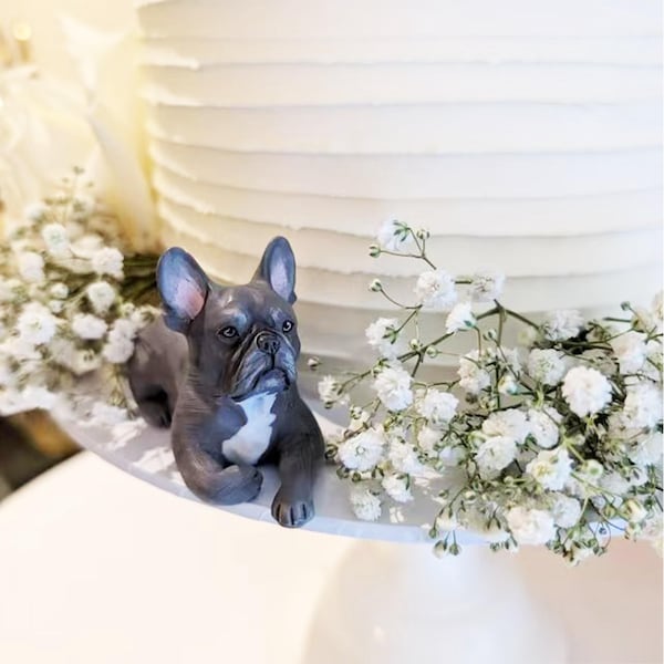 Bulldog Cake Topper - Etsy
