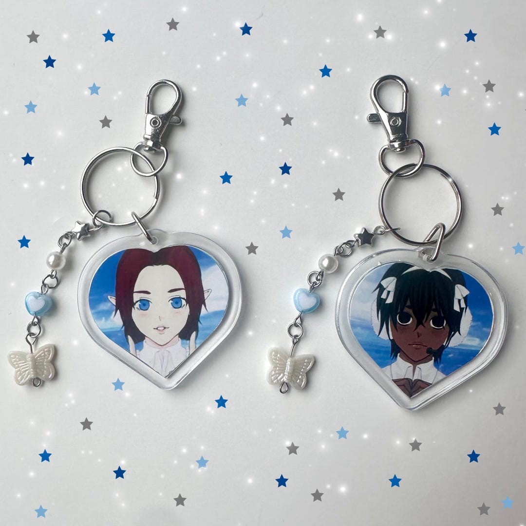 Bladee + Ecco2k Drain Gang Vanilla Sky Photo Keychain | Yung Lean ...