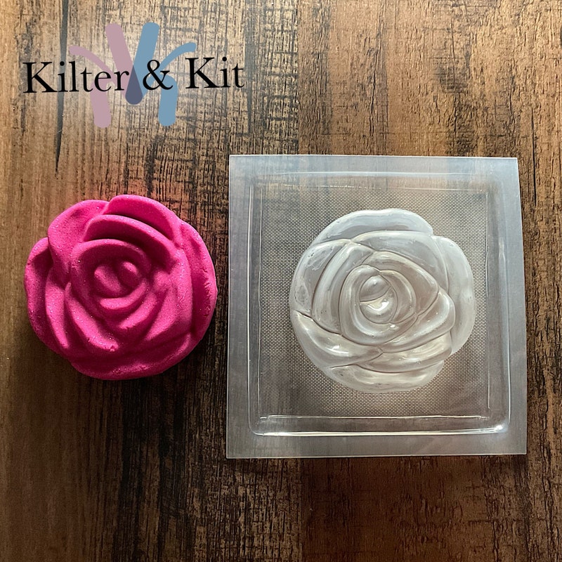 Rose Mold for Bath Bombs - Etsy