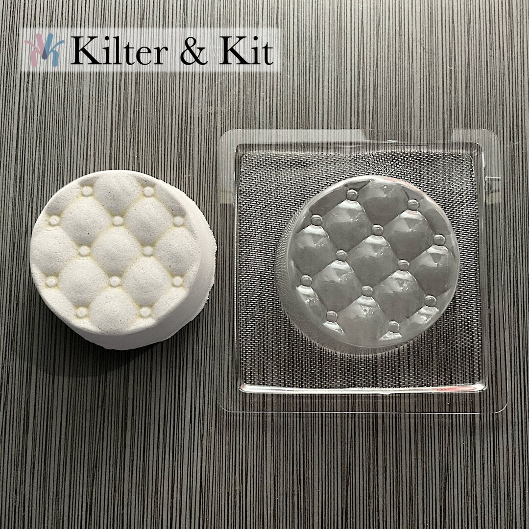 Tufted Fabric Mold | Bath Bomb Mold | Plastic Mold | Soap Mold | Craft ...