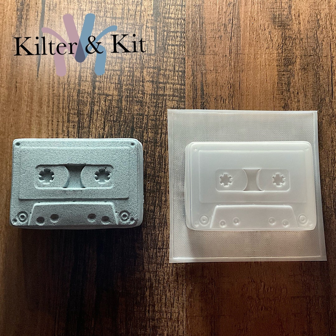 Cassette Tape Mold Bath Bomb Mold Plastic Mold Soap Mold Bubble Bath ...