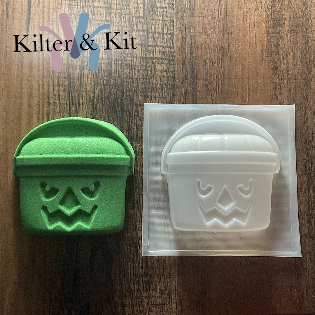 Bucket Pumpkin Mold Bath Bomb Mold Plastic Mold Soap Mold Bubble Bath ...