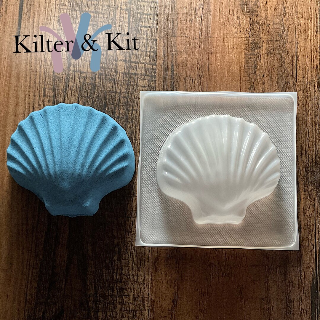 Sea Shell Mold | Bath Bomb Mold | Plastic Mold | Soap Mold | Craft Mold ...