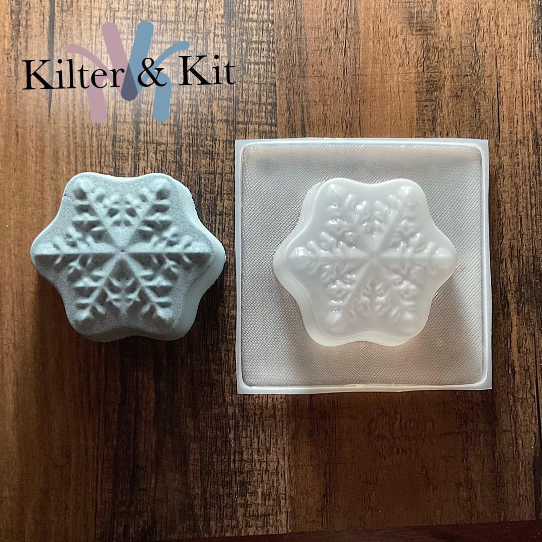 Snowflake Mold | Bath Bomb Mold | Plastic Mold | Soap Mold | Bubble ...