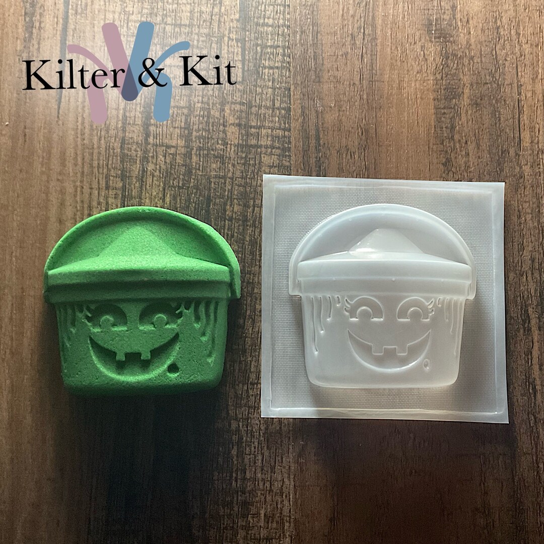 Bucket Witch Mold | Bath Bomb Mold | Plastic Mold | Soap Mold | Bubble ...