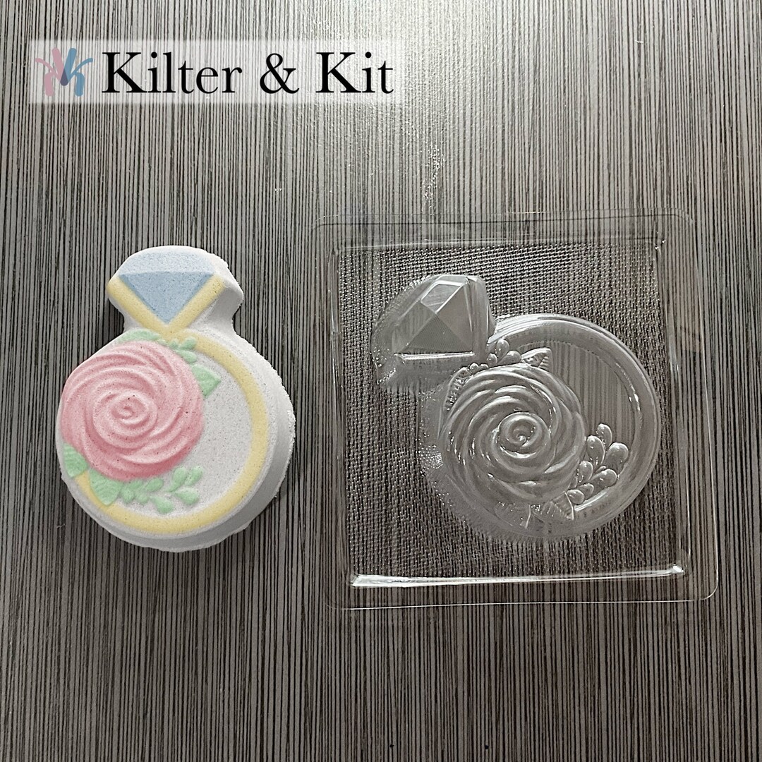Wedding Engagement Ring Mold | Bath Bomb Mold | Plastic Mold | Soap ...