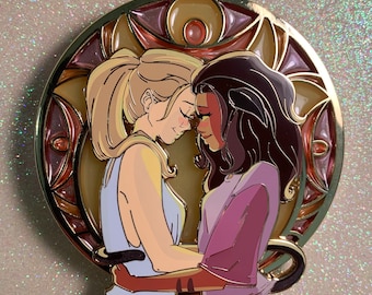 Catradora Failsafe Love Enamel Pin Glow in the Dark - Etsy