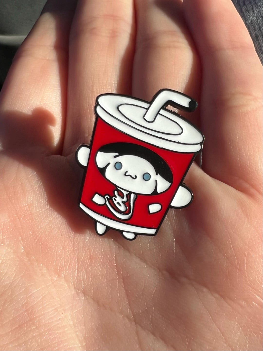 Cinnamoroll Cola Enamel Pin - Etsy