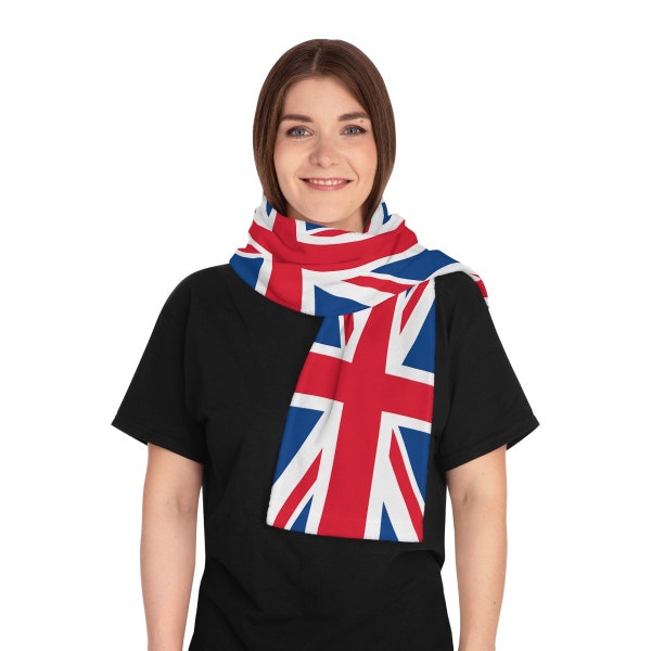 British Flag Scarf - Etsy