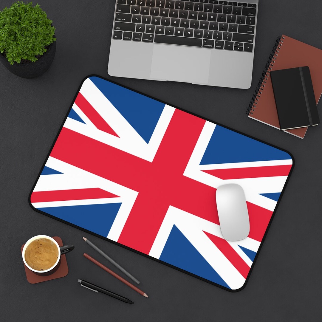 British Flag Desk Mat, Union Jack Desk Mat - Etsy