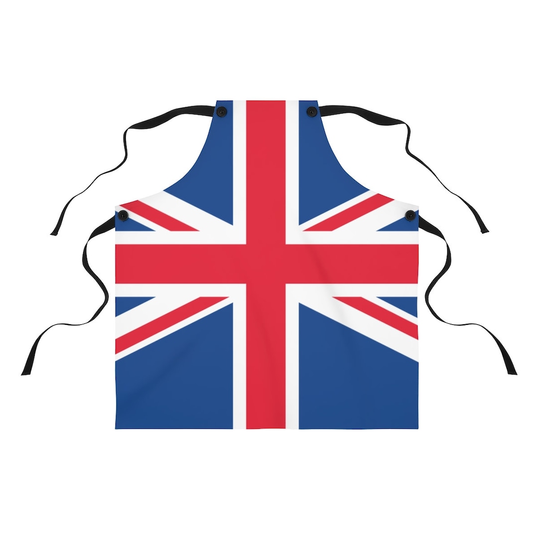 British Flag Apron British Apron Union Jack Apron - Etsy