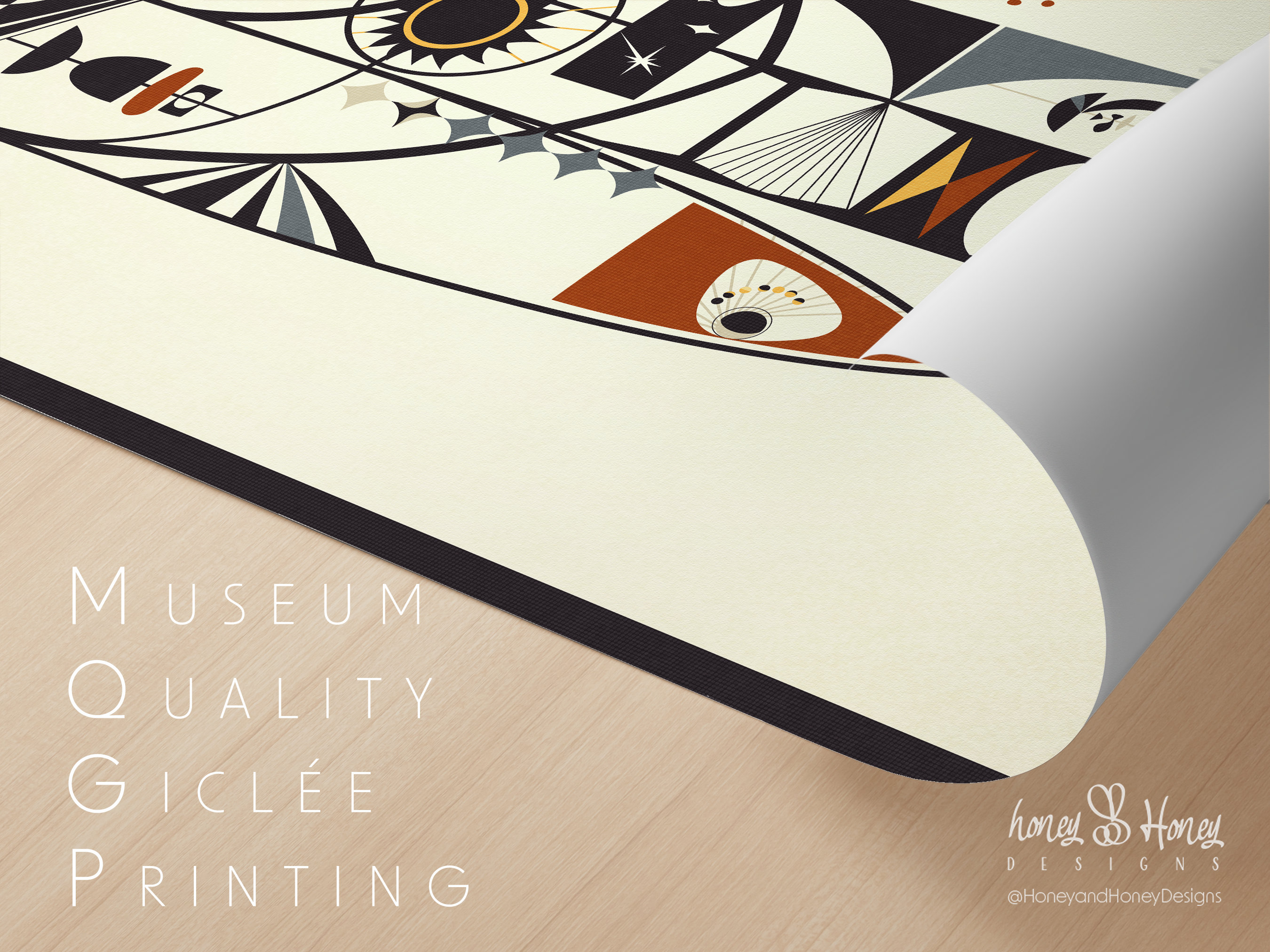 Big Bright Beautiful Tomorrow Poster Print, Two Color Options ⫸ ...