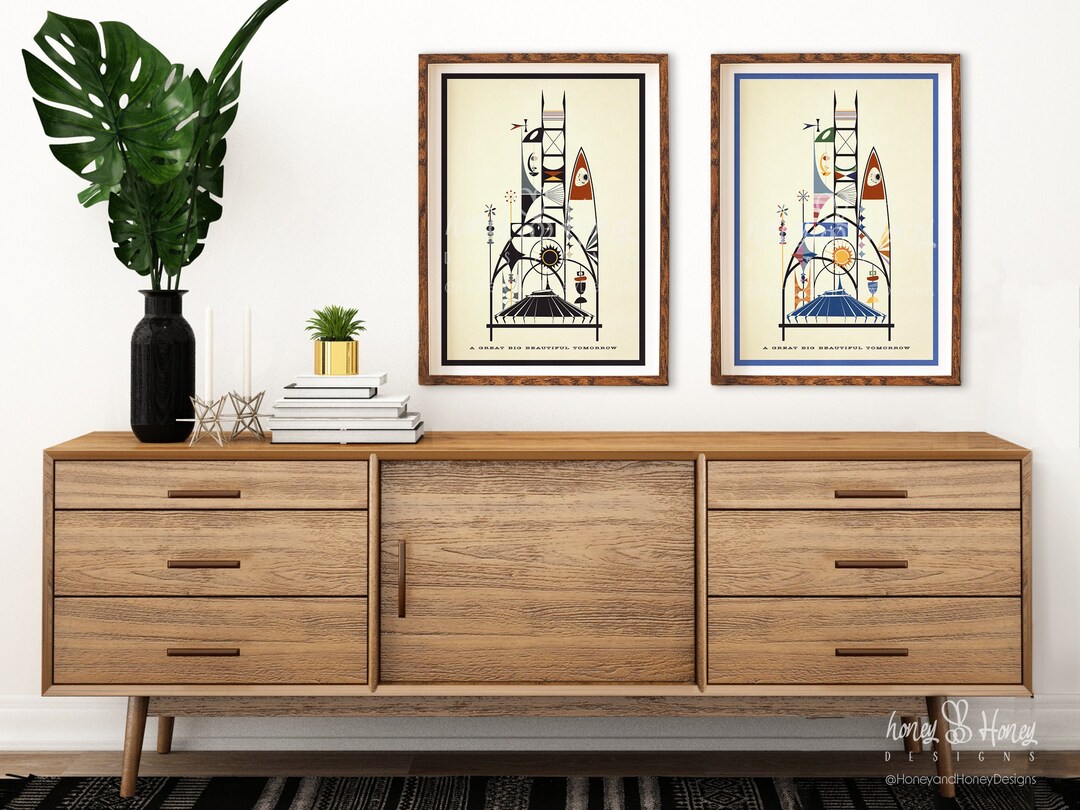 Big Bright Beautiful Tomorrow Poster Print Two Color Options - Etsy