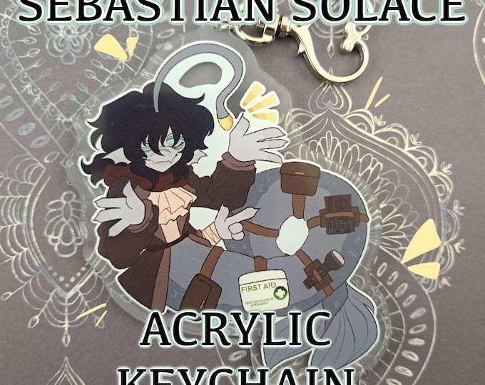 Sebastian Solace - Pressure - Acrylic Keychain - Etsy