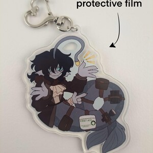 Sebastian Solace - Pressure - Acrylic Keychain - Etsy