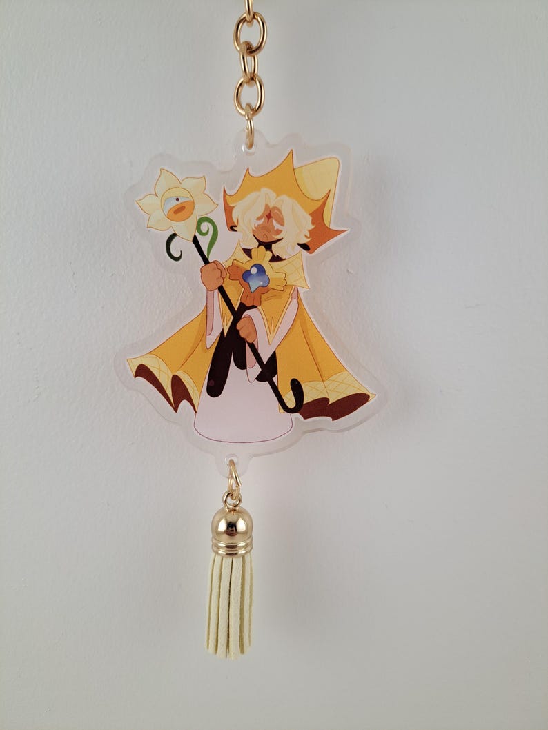 Shadow Milk Cookie and Pure Vanilla Cookie Acrylic Keychains - W/tassel ...