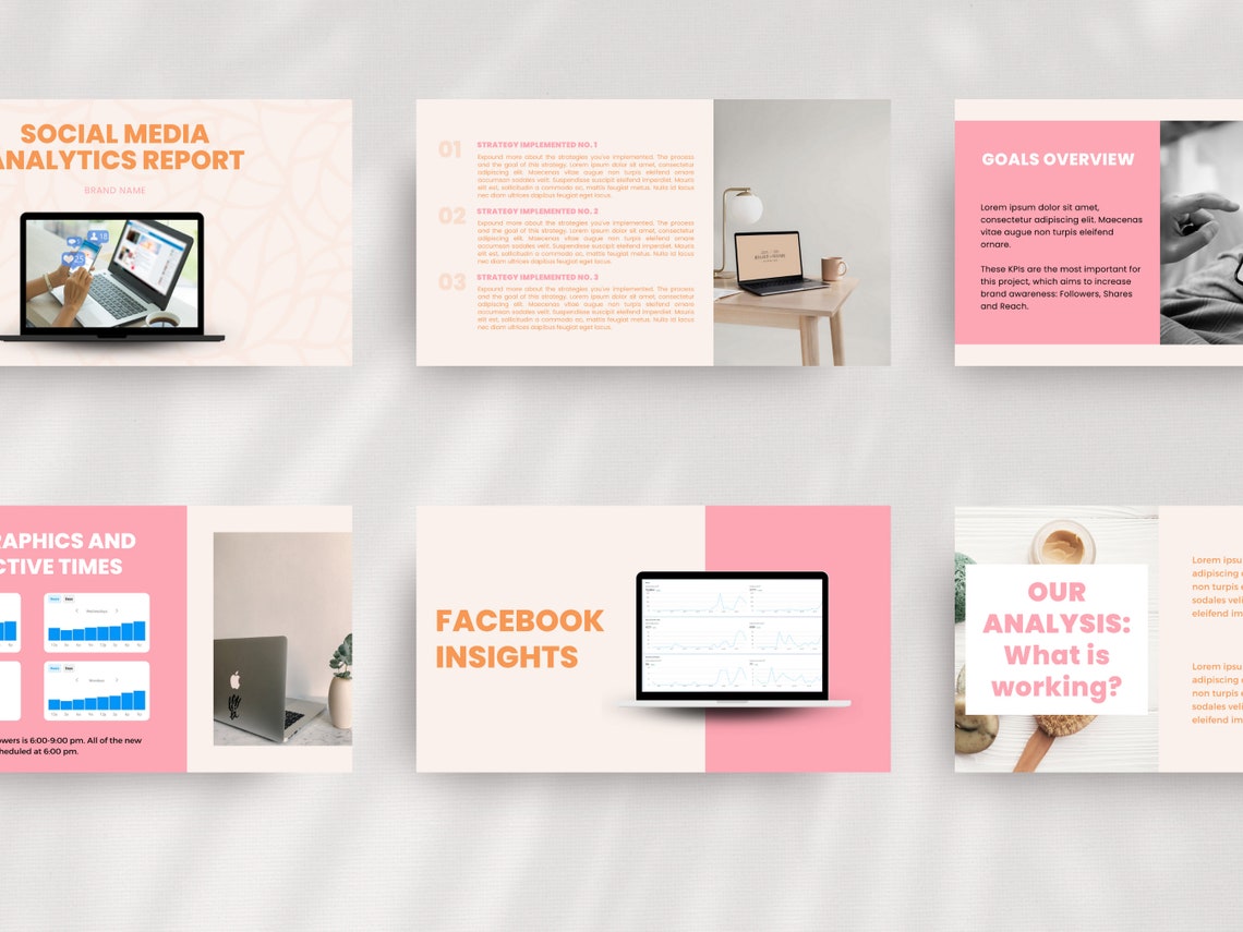 Social Media Analytics Report Template Social Media Performance Report ...