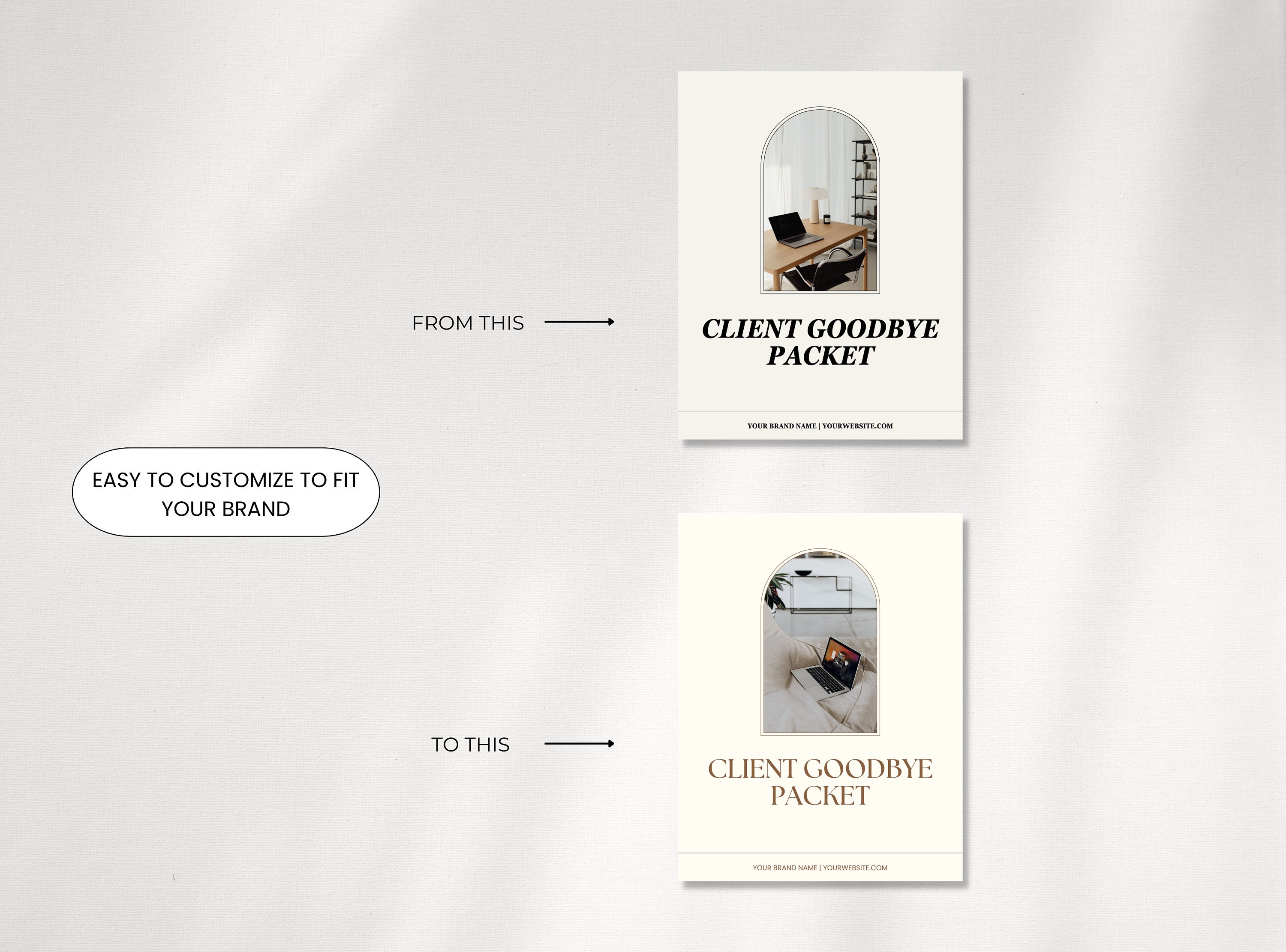 Client Offboarding Canva Template, Client Goodbye Packet, Client Exit ...