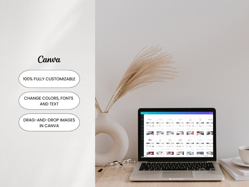 Canva Branding Kit Template Bundle for Business Owners - Etsy