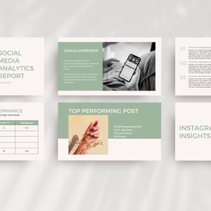 Social Media Analytics Report Template Social Media Performance Report ...