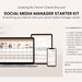 Social Media Content Calendar Planner Template Instagram Content ...