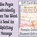 Printable College Gift Card Book 72 Pages for First Year Teen Girl ...
