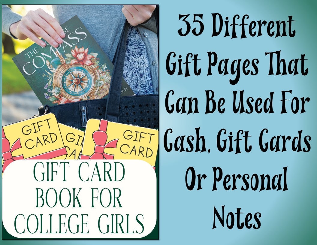 Gift Card Book for Graduation, 71 Pages 8x10 Inches for Freshman ...