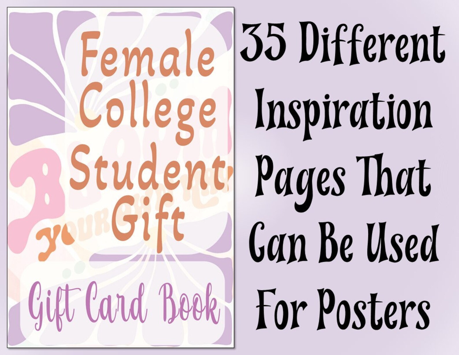 Printable College Gift Card Book 72 Pages 6x9 Inches for Teen Girl ...