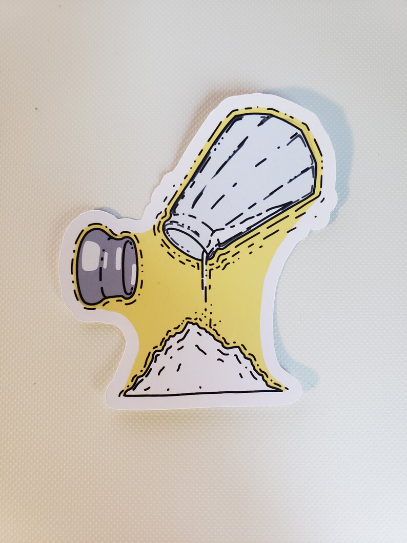 Salty Sticker Die Cut Sticker, Sticker, Cute Stickers, Sticker Pack ...