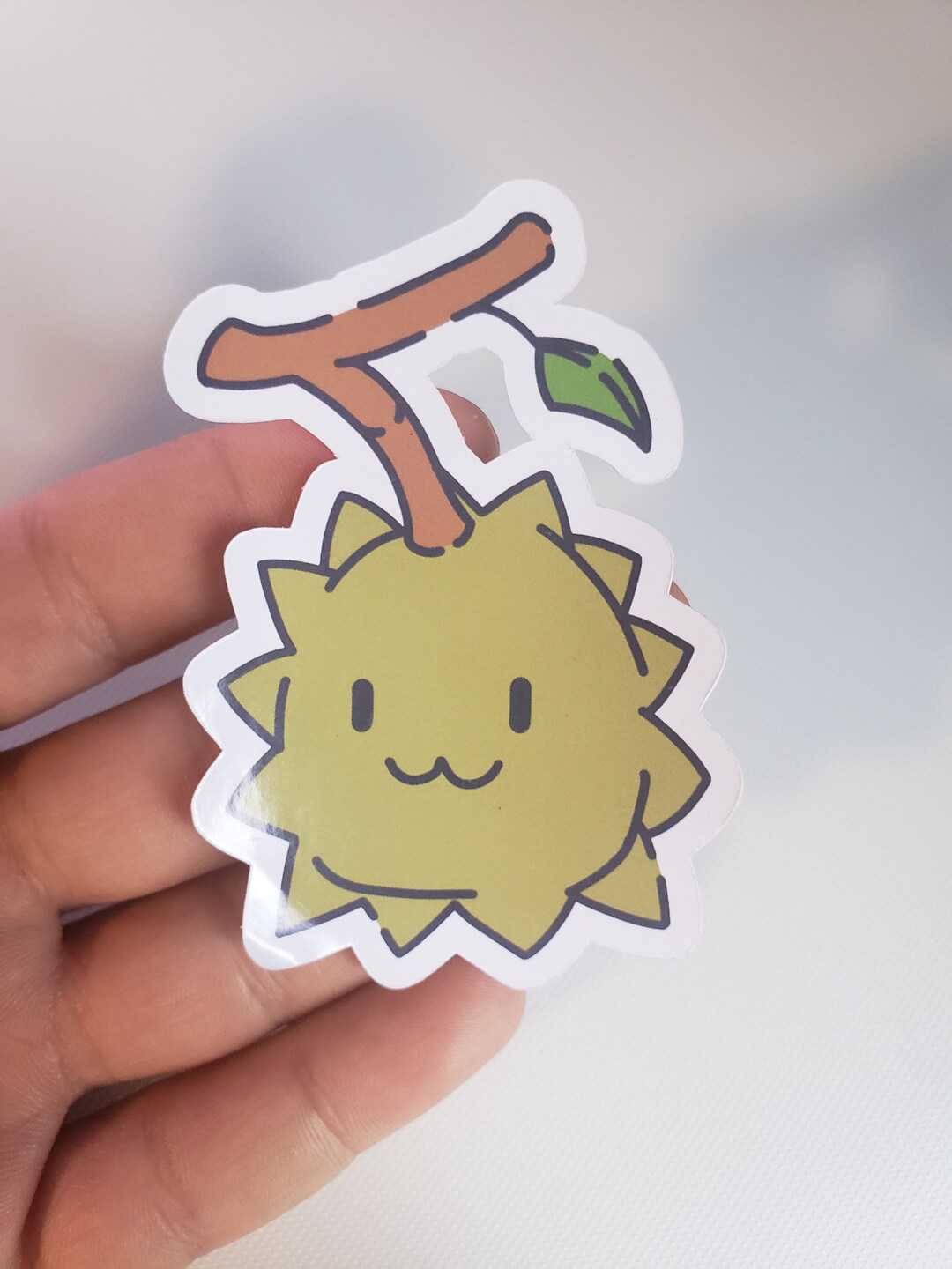 Durian Sticker Die Cut Sticker, Sticker, Cute Stickers, Sticker Pack ...