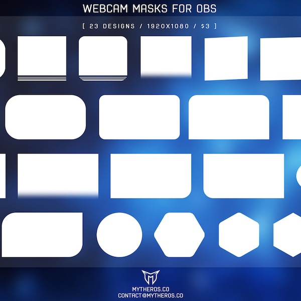 Circle Animated Cam Overlays - Etsy