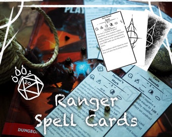 Dnd 5e All Spells - Etsy