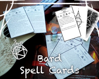 Pdf 5e Spell Cards - Etsy
