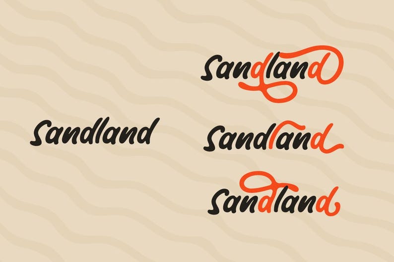 The Kindamana Handwritten Font: Playful Cartoon Display Font - Etsy