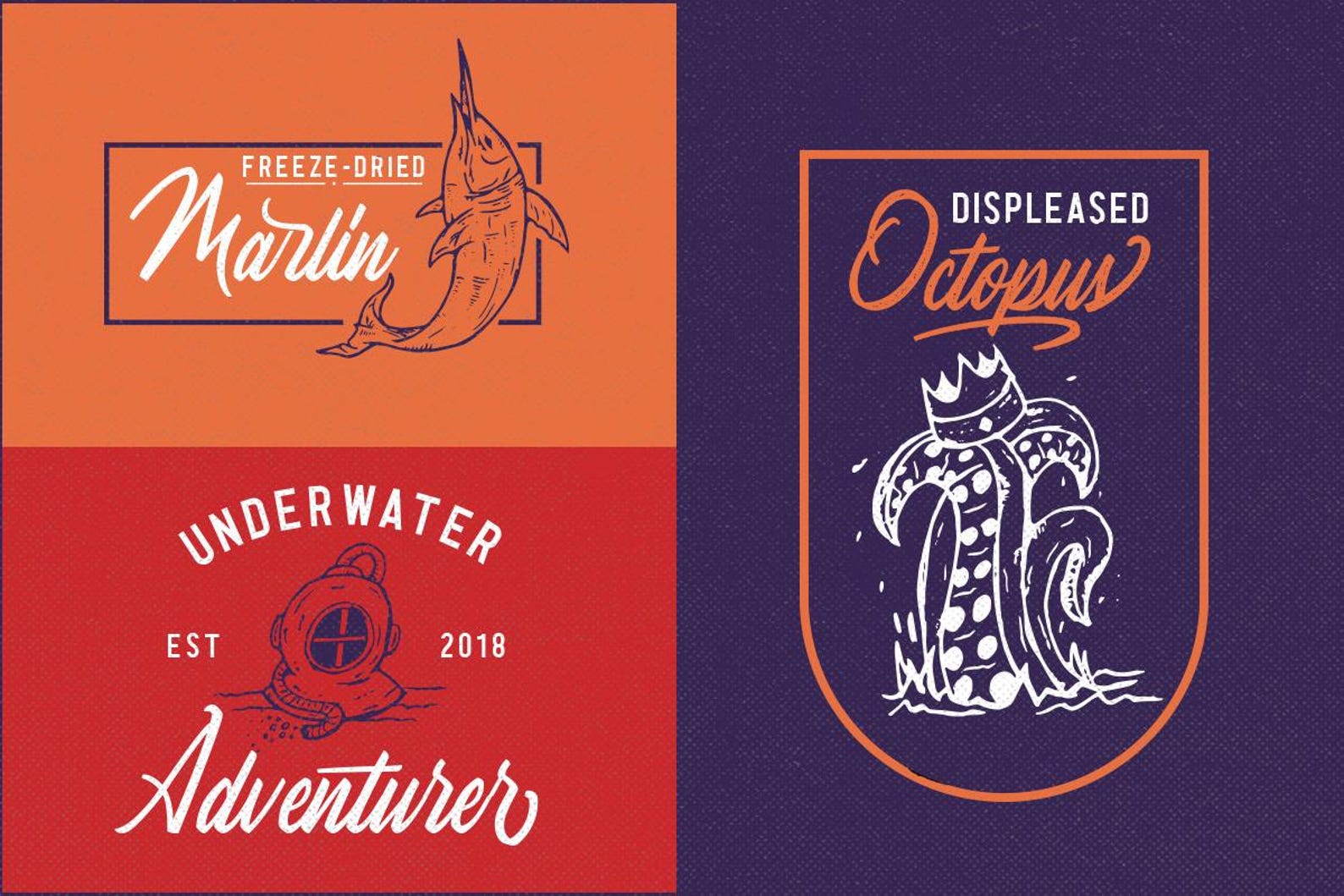 The Greyhound Font Duo: Retro Script & Sans (+bonus) - Etsy