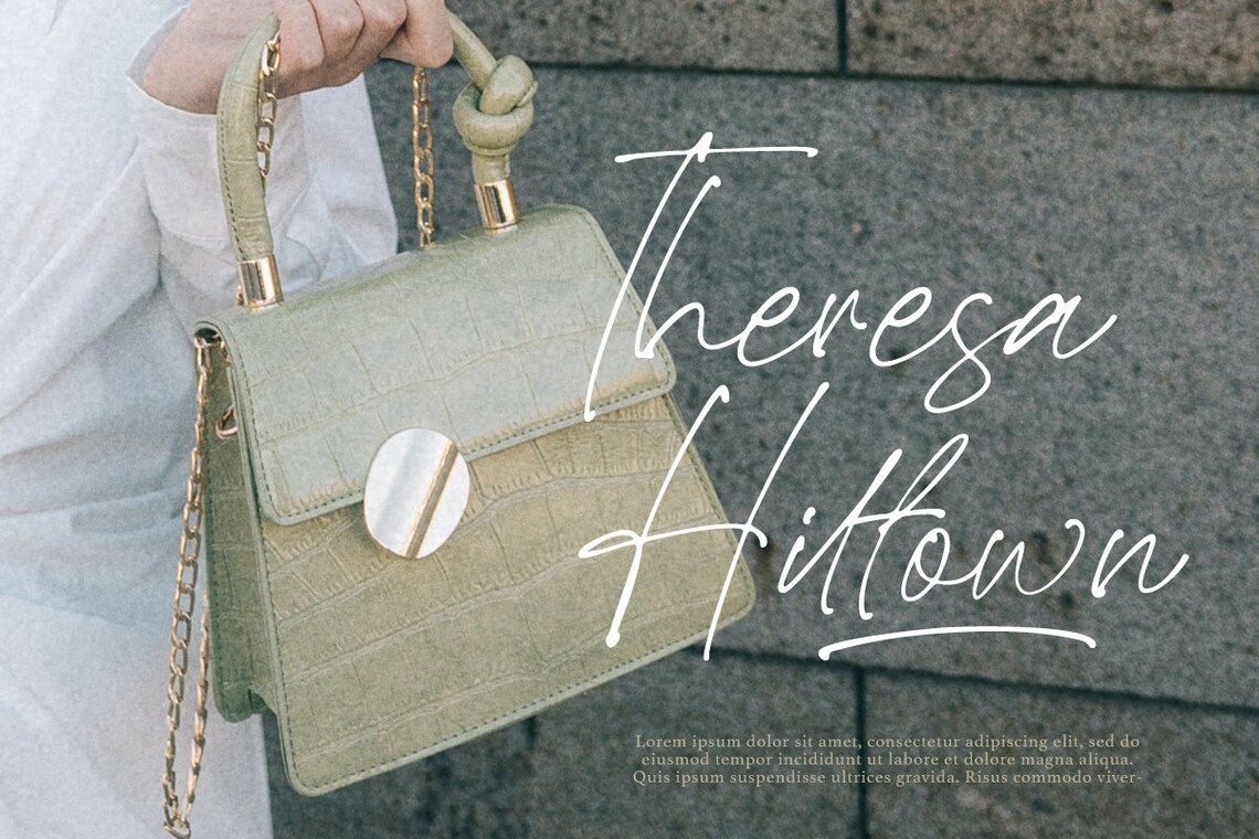 Bellingham Script Font: Organic Handwritten Signature Font - Etsy