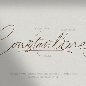 Clandestine Script, Elegant Fonts Modern Fonts, Magazine Font, Script Font, Wedding Font ...