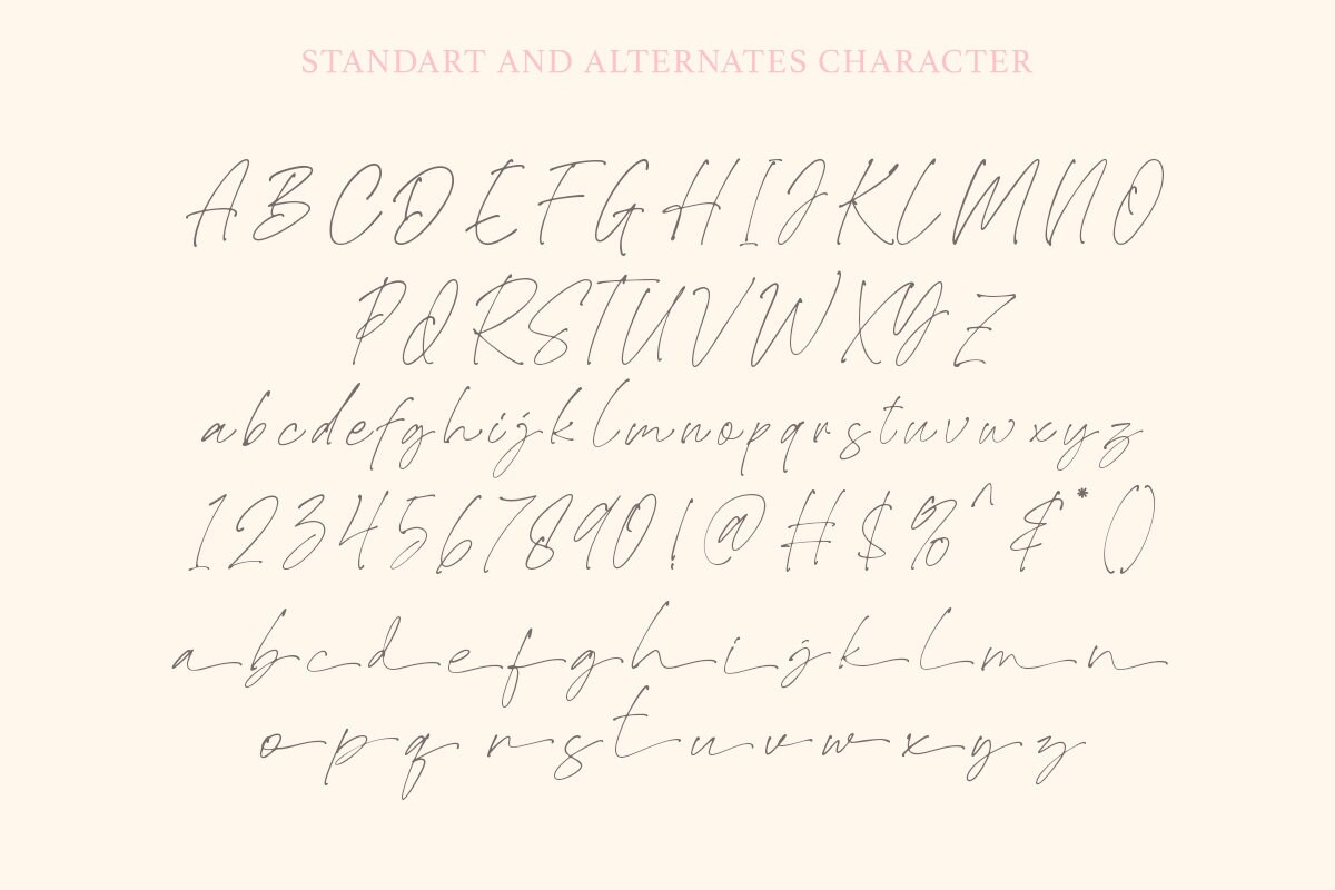 Bellingham Script Font: Organic Handwritten Signature Font - Etsy